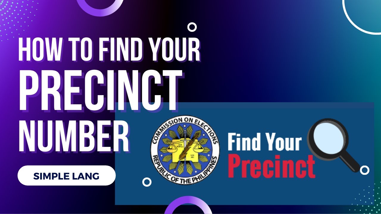 How To Find Your Precinct Number YouTube How To Find Your Precinct Number YouTube