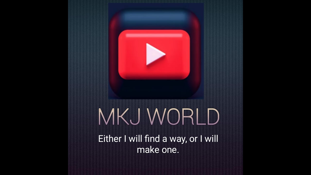 M K J WORLD is live - YouTube