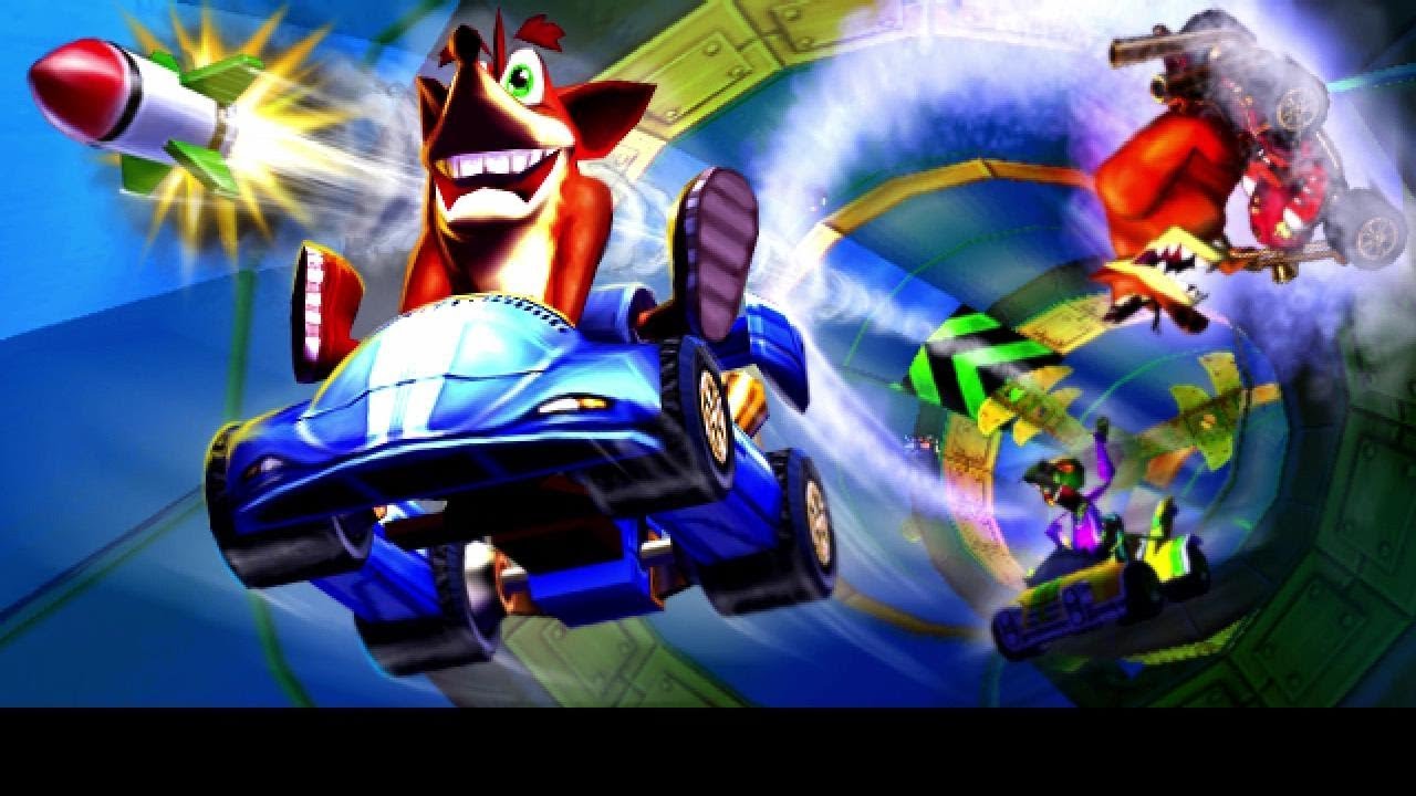 Crash Nitro Kart: Barin Tracks - (Team Cortex) - YouTube