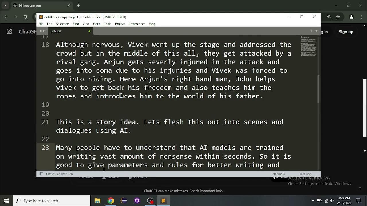 Let's make a Game - Visual Novel | Python Game Programming - YouTube