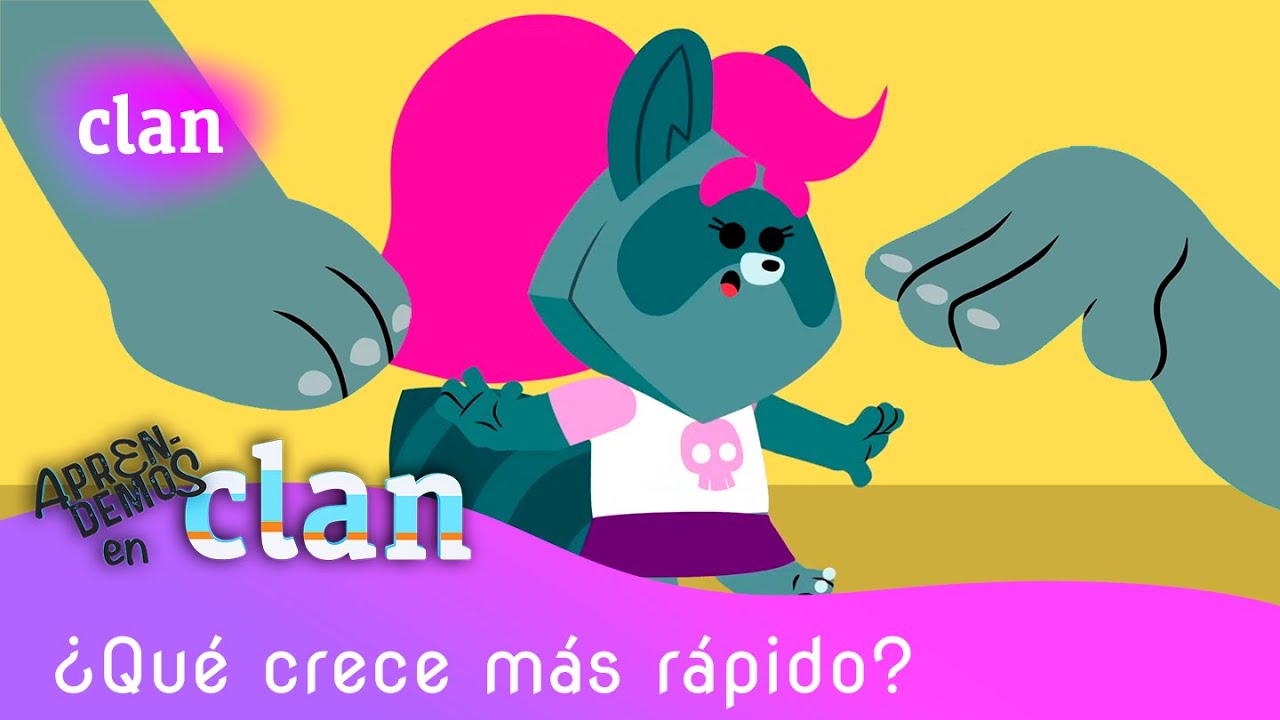 APRENDEMOS EN CLAN - El Reto: ¿Qué crece más rápido? | Clan TVE - YouTube
