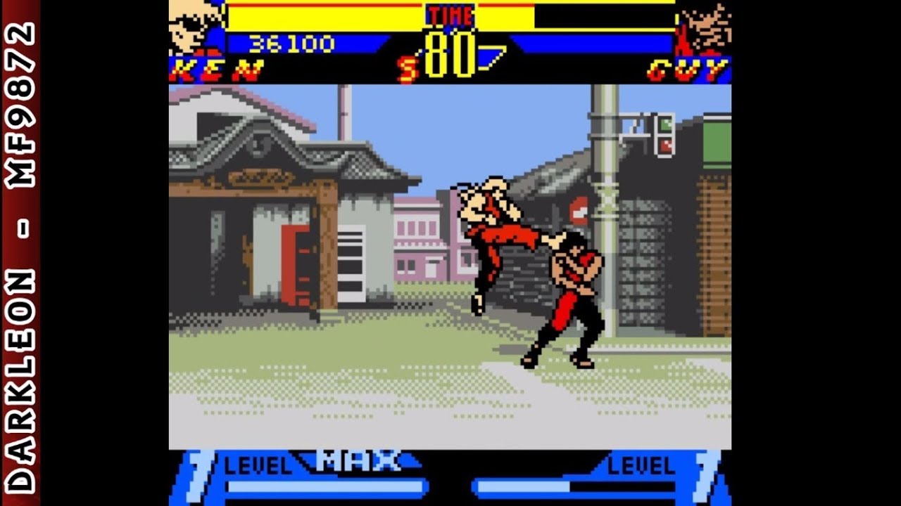 Game Boy Color - Street Fighter Alpha - Warriors' Dreams © 2000 Capcom ...