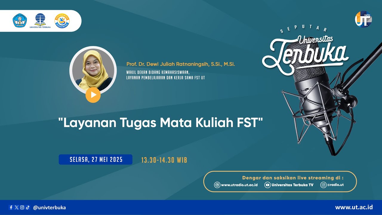 Layanan Tugas Mata Kuliah FST~ Seputar Universitas Terbuka - YouTube