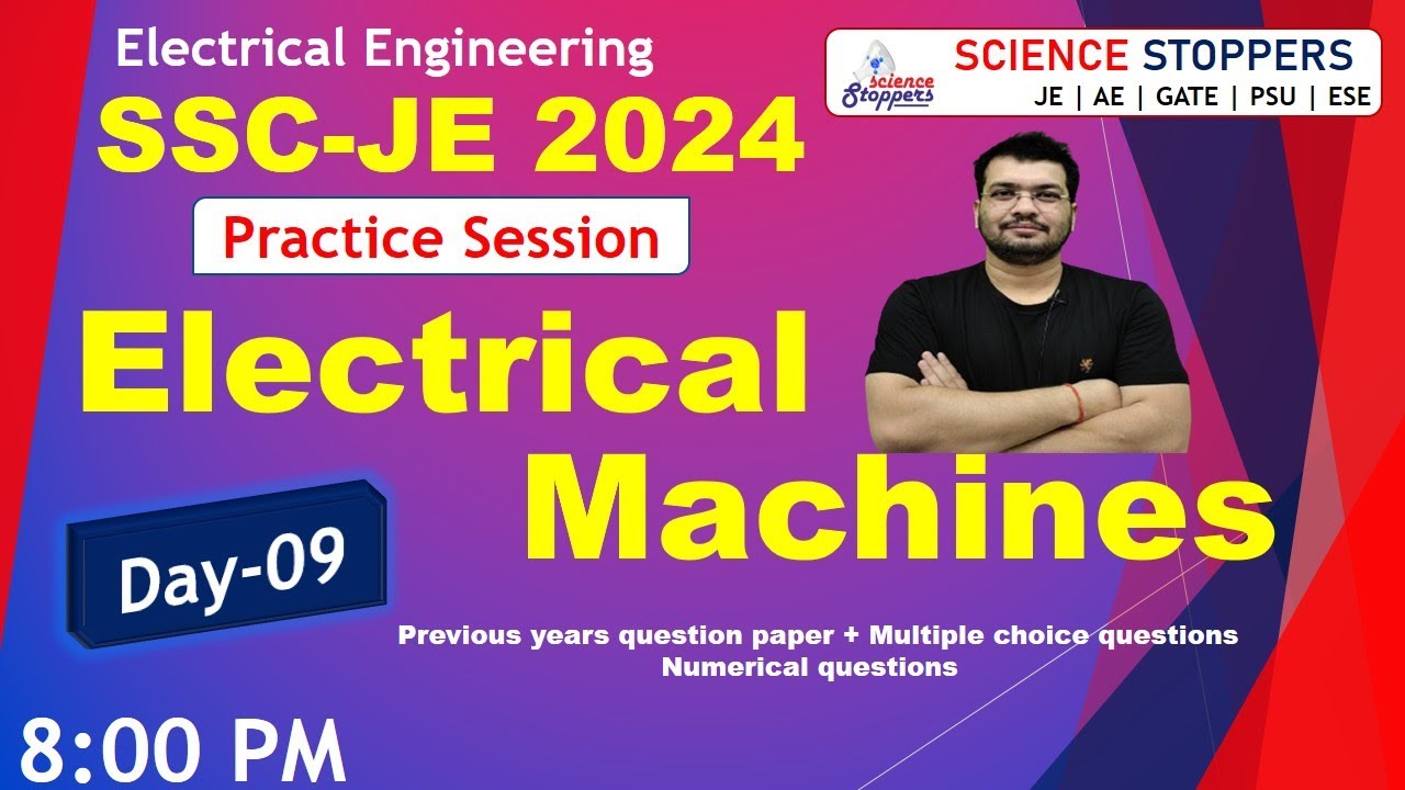 SSC-JE Electrical Engineering MCQ's | Most Expected Questions | RRB JE ...