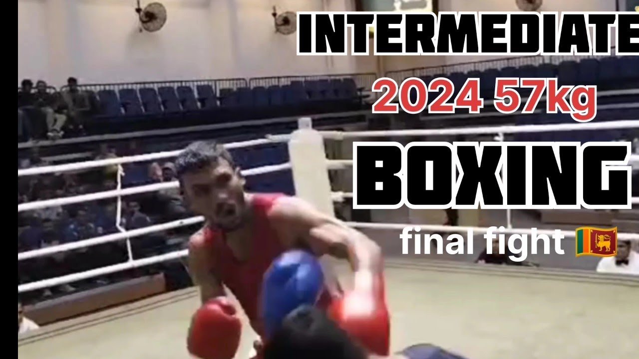 Intermediate boxing tournament 2024 in colombo Royal mass Arena 57kg ...