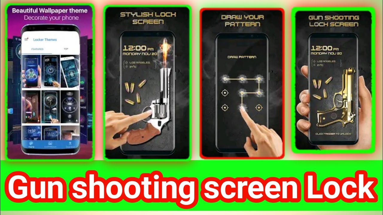 Best Android app for 2020||Best screen Lock app for Android|Gun ...
