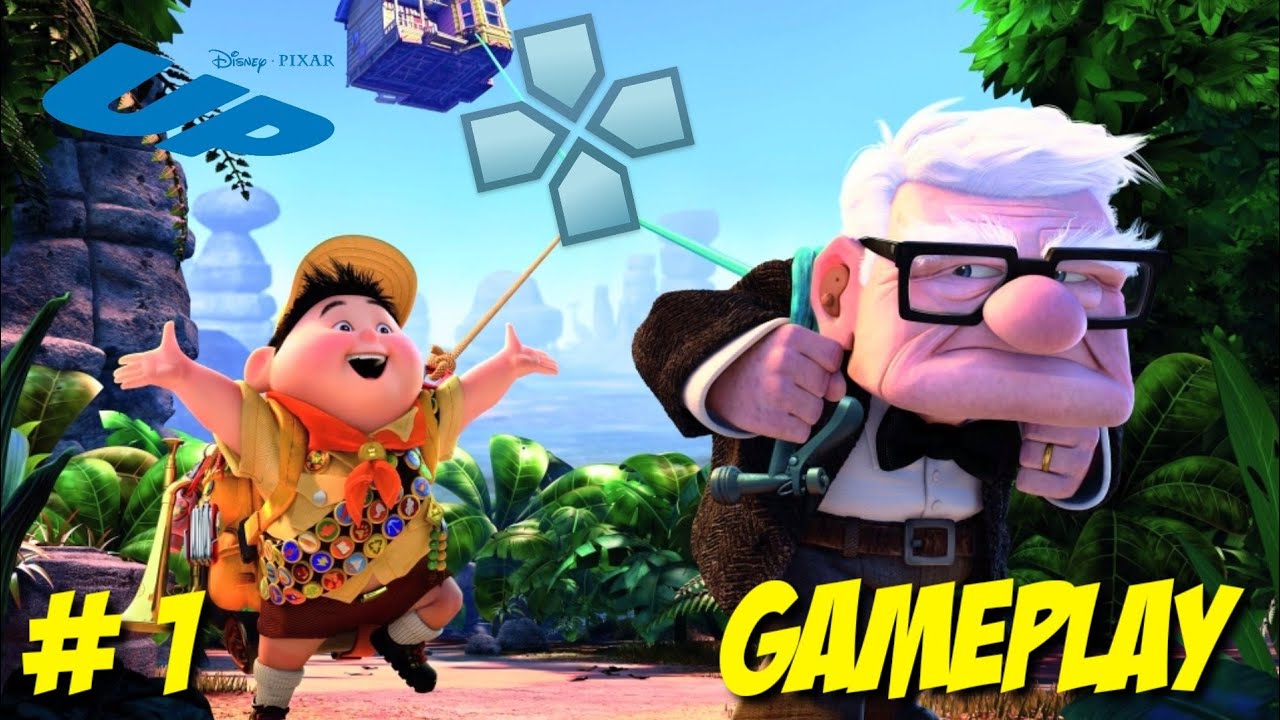 Gameplay Disney Up PSP Chapter 1(Crash Landing)#disneyup/Namatin Game ...