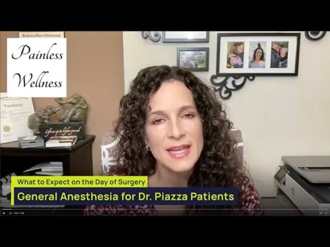 General Anesthesia—What to Expect on the Day of Surgery - For Dr ...