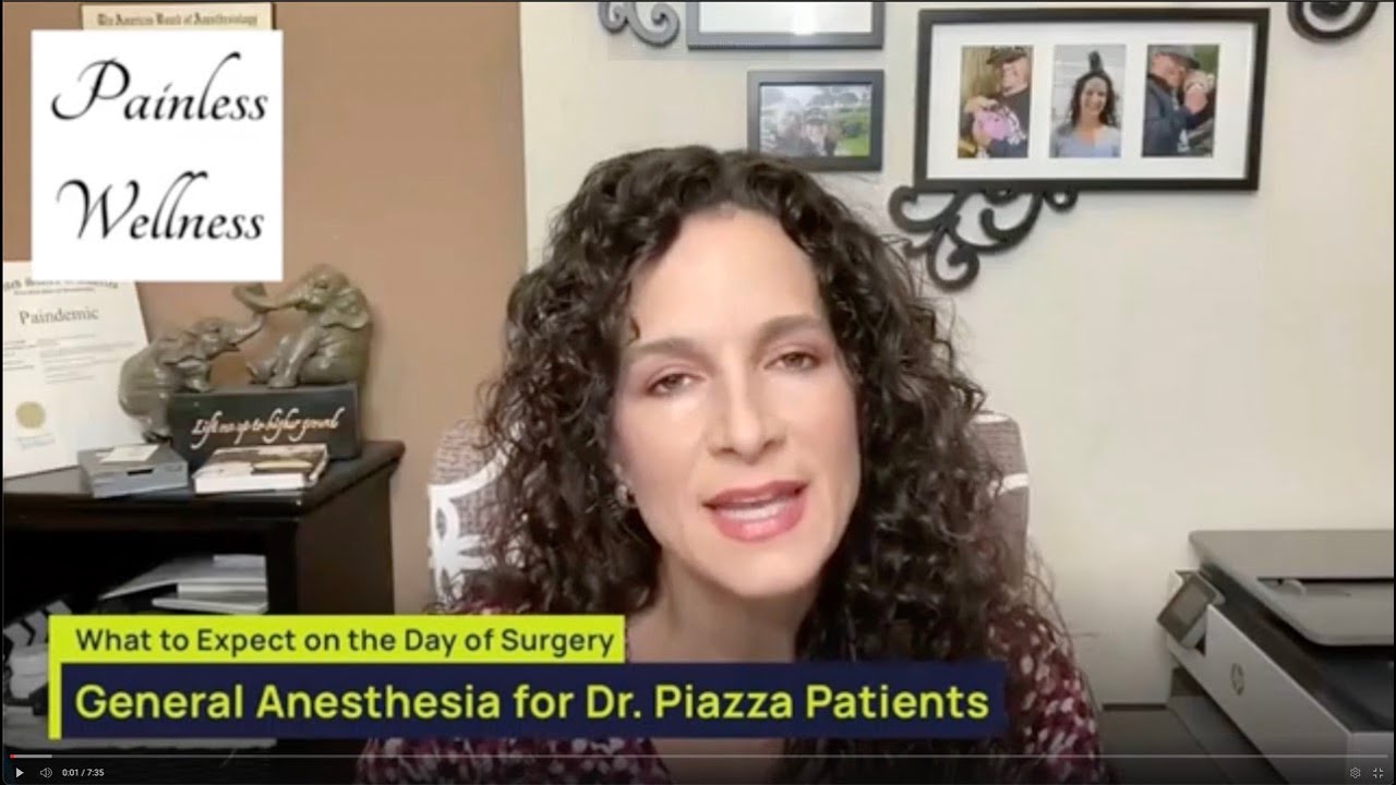 General Anesthesia—What to Expect on the Day of Surgery - For Dr ...