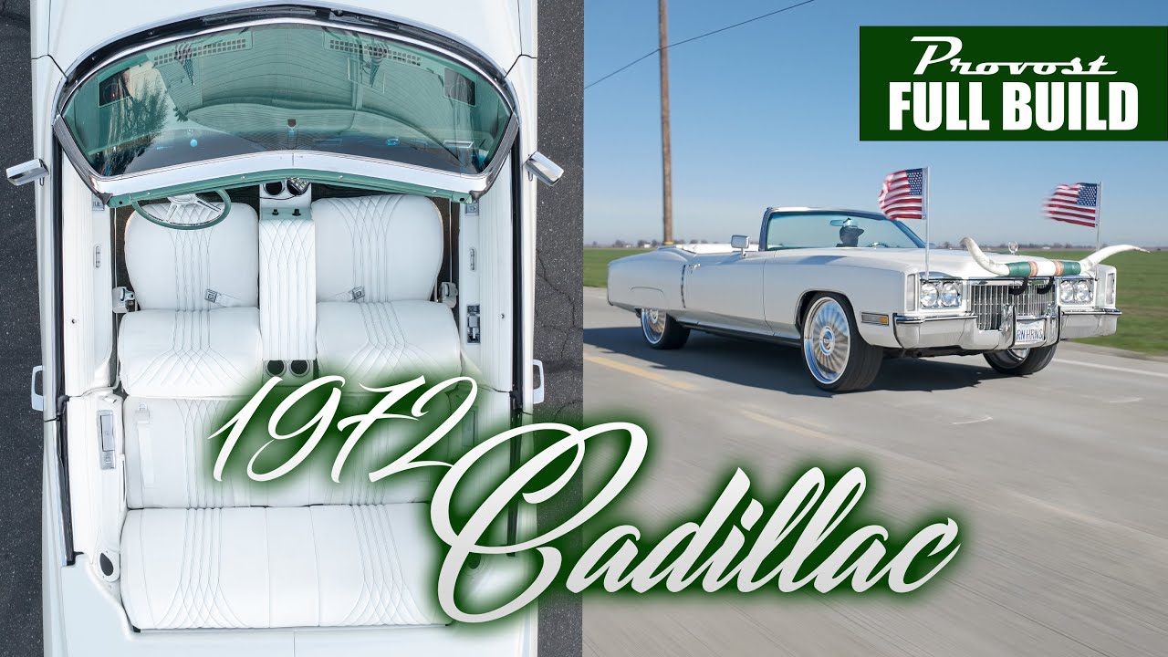 1972 Cadillac Full Custom Build - YouTube