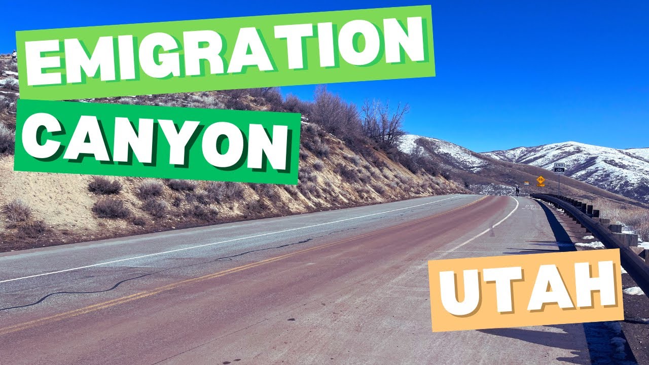 Riding through Emigration Canyon | Utah - YouTube