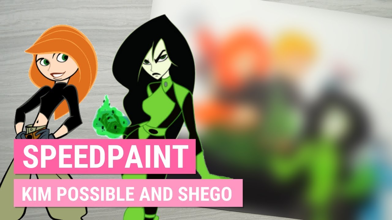 Drawing KIM POSSIBLE & SHEGO in My Style | Marker Speedpaint | iiKiui ...