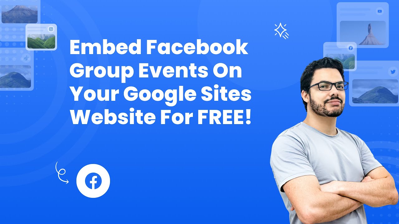 How to embed Facebook group events on Google sites for FREE? - YouTube