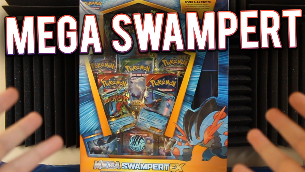 Pokemon Cards - Mega Swampert EX Premium Collection Opening - YouTube