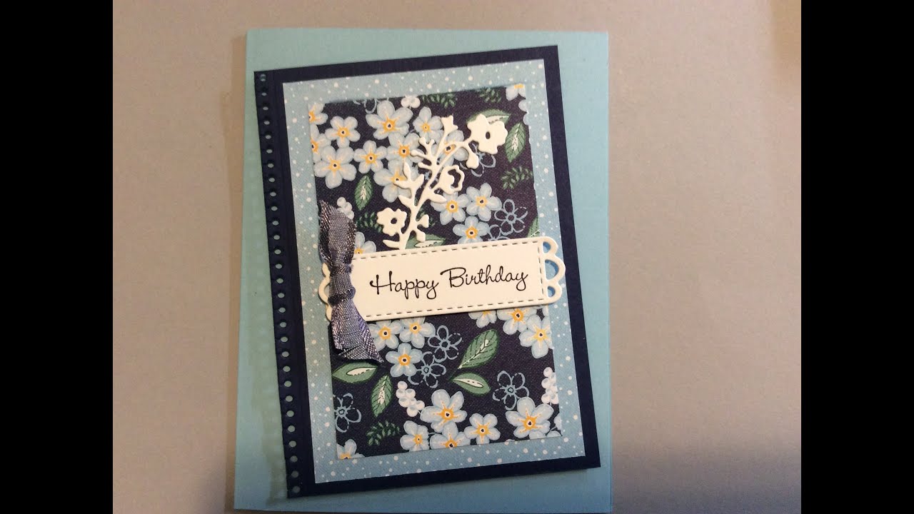 Regency Birthday Card - YouTube