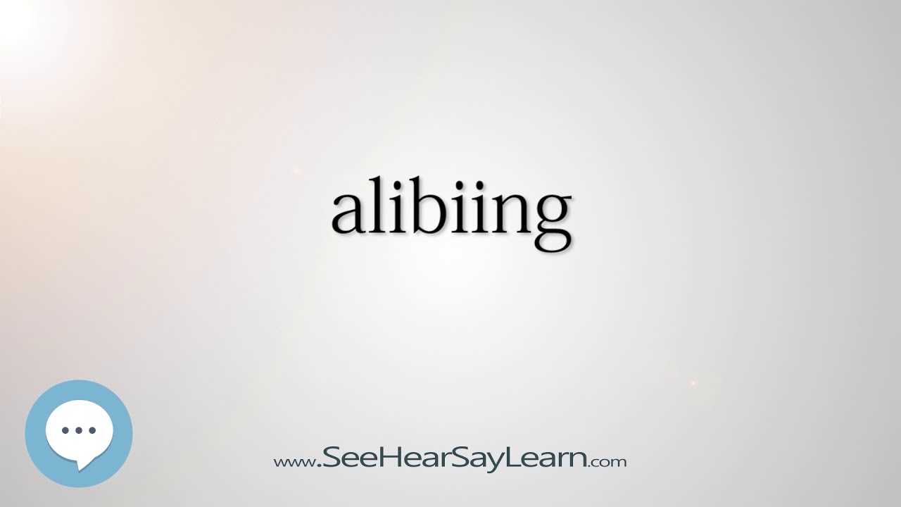 alibiing (Every English Word Pronounced) 📕🔊🗣️😎 - YouTube