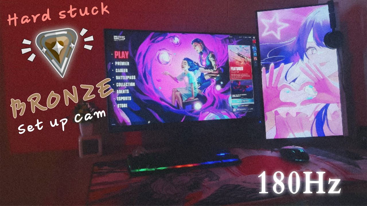 Calm Aim 180Hz POV Valorant Gameplay | Study Background Music ...