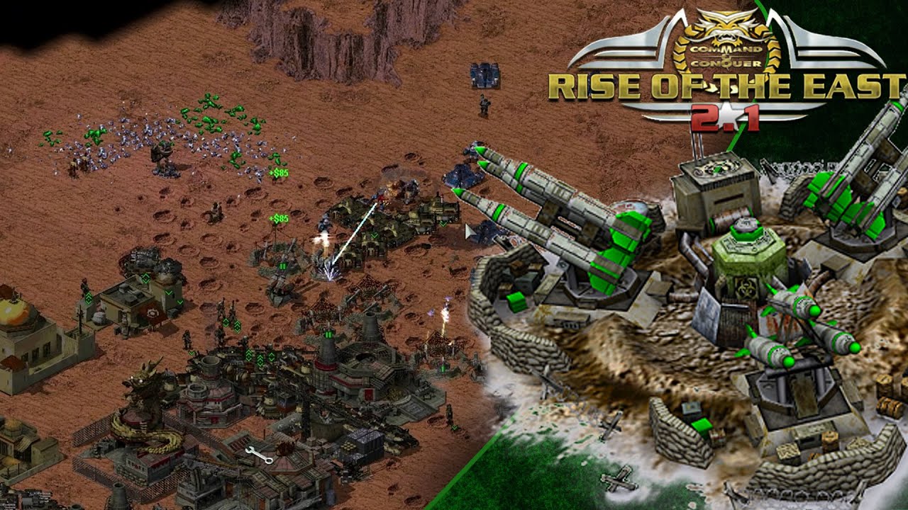 Red Alert 2 - Rise of the East Mod | GLA & CHINA versus ALLIED GERMANY ...