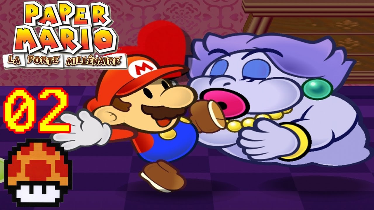 PAPER MARIO LE COLLIER DE DAME CUMULIA #02 - YouTube