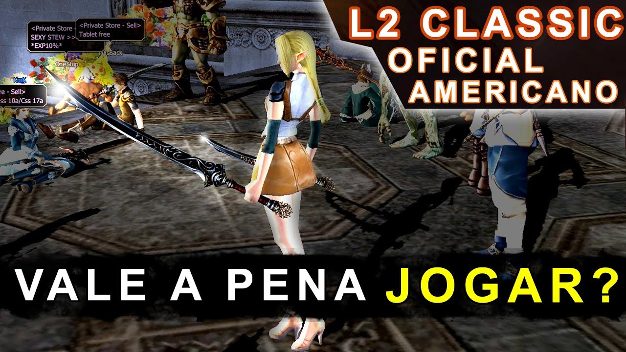 Lineage 2 Classic Oficial NA - VALE A PENA JOGAR? DICAS PARA INICIANTES ...