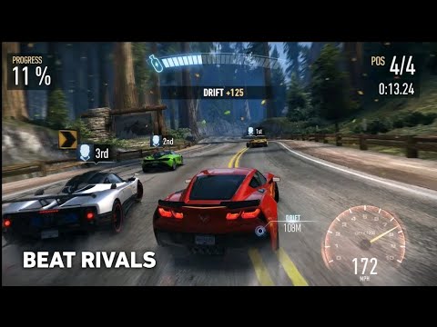 car race 5 car win me - YouTube
