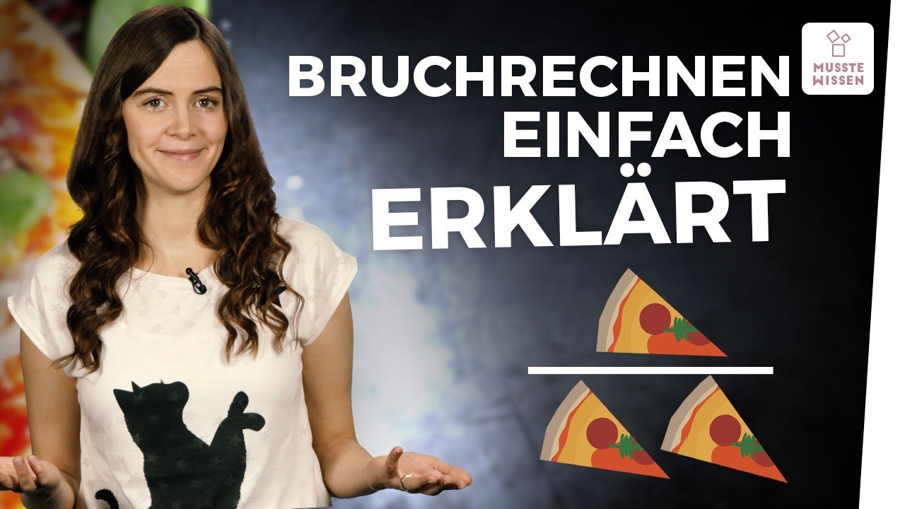 Bruchrechnen Regeln einfach erklärt | Mathe Grundlagen - YouTube