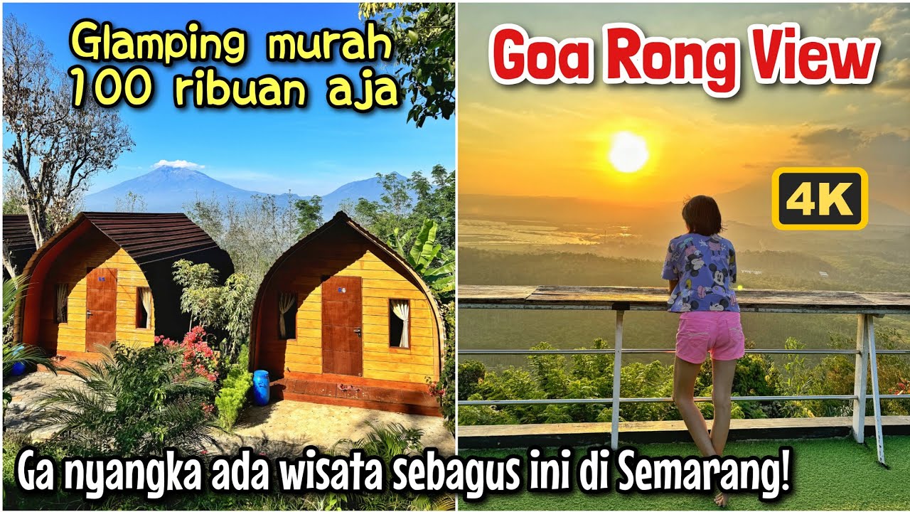 Sunset view terindah di Jawa Tengah! GOA RONG VIEW - Glamping murah di ...
