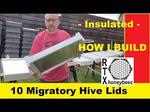 Building Migratory Hive Covers. How I Customize with Insulation - YouTube