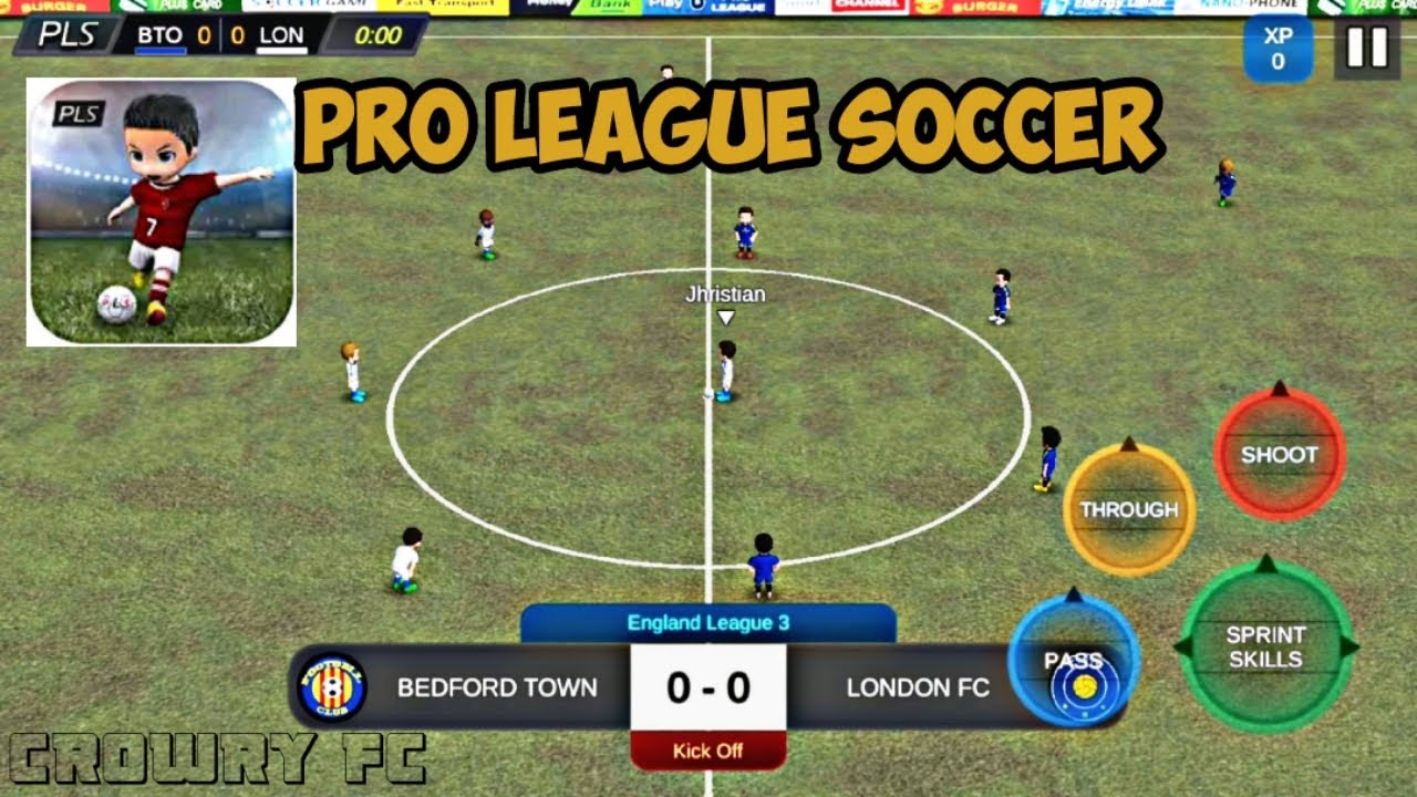 Pro League Soccer Gameplay | by Rasu Games (Android, IOS) - YouTube
