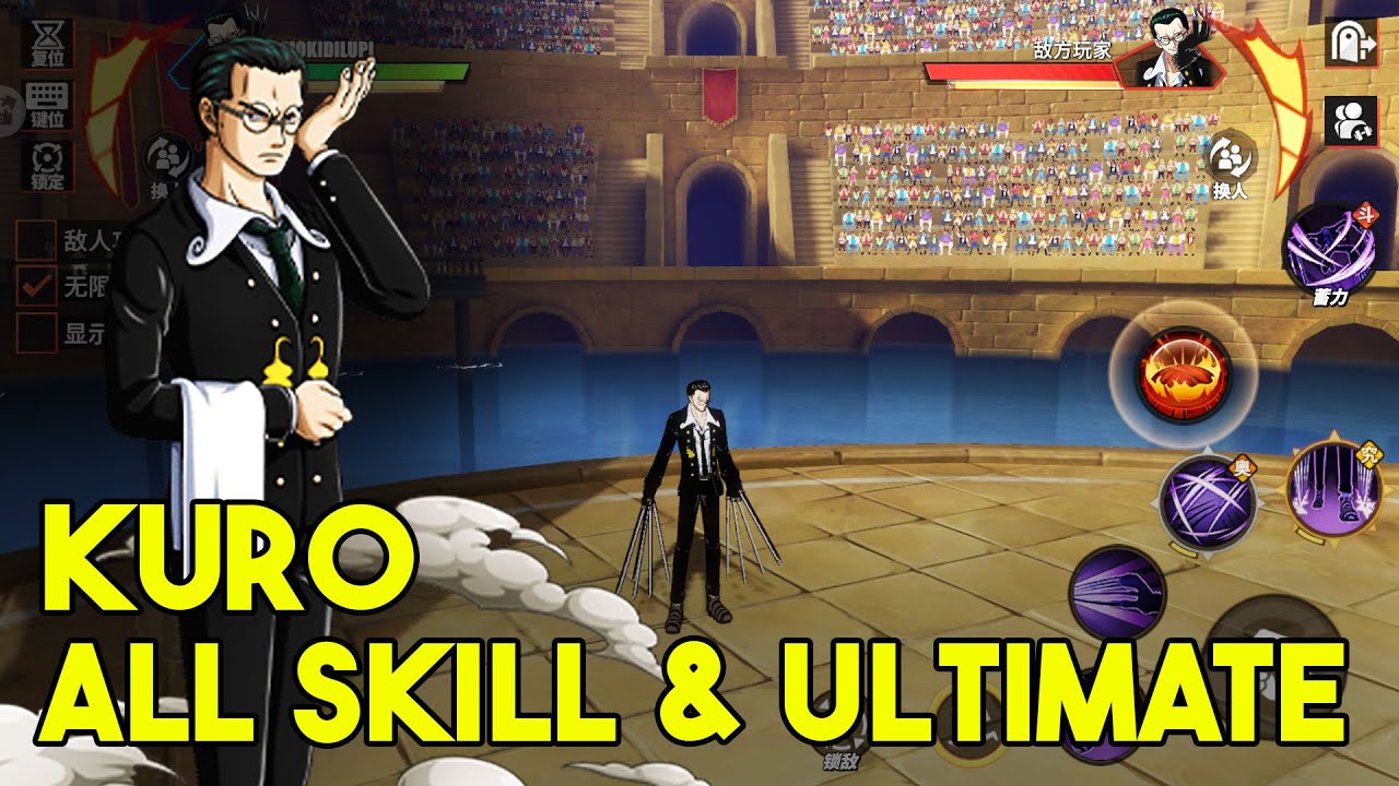 KURO ALL SKILL AND ULTIMATE | ONE PIECE FIGHTING PATH Indonesia - YouTube