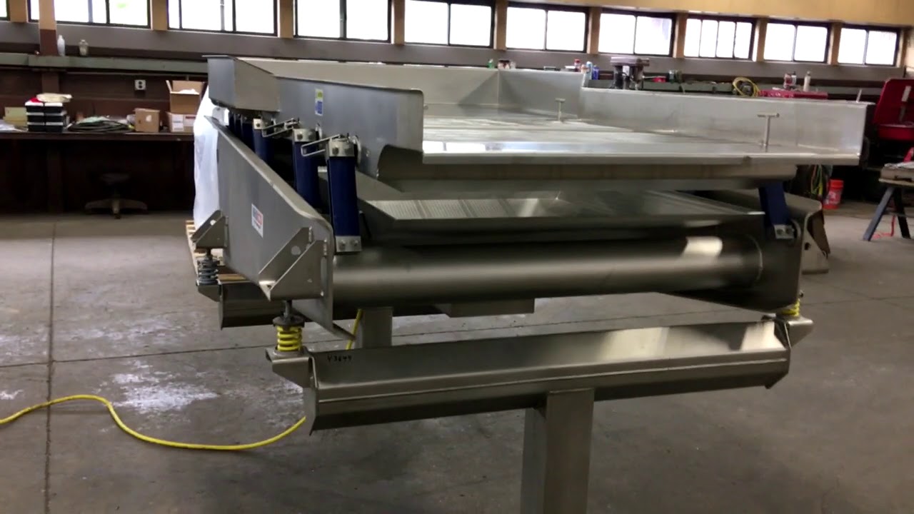 Key Vibrating Shaker Grader, Alard item Y3649 - YouTube