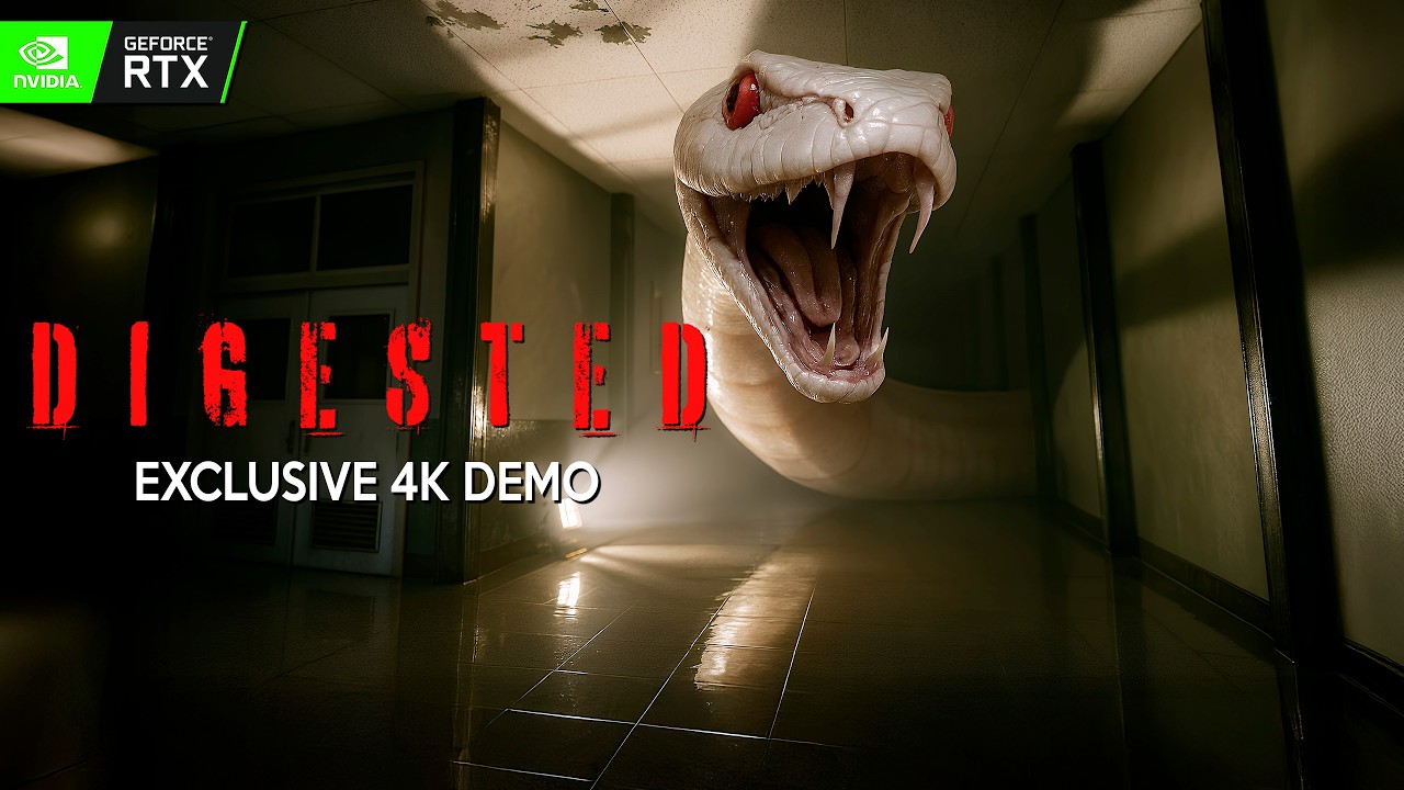 DIGESTED First Gameplay Demo | New ULTRA REALISTIC GIANT SNAKE Body Cam Horror coming in 2025 ...