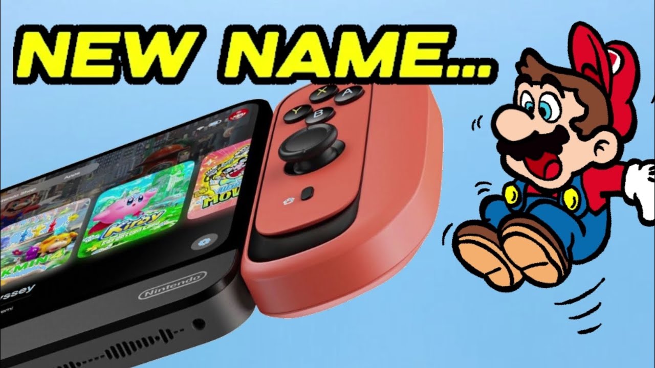 Switch 2 Officially Has A “NEW” Name… - YouTube