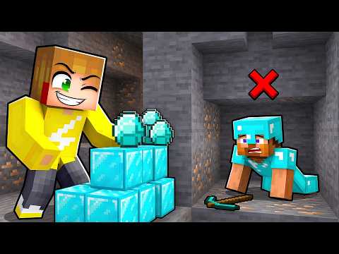 DIAMONDS VINDEN = WIN Maar Ik SPEEL VALS! (Minecraft)