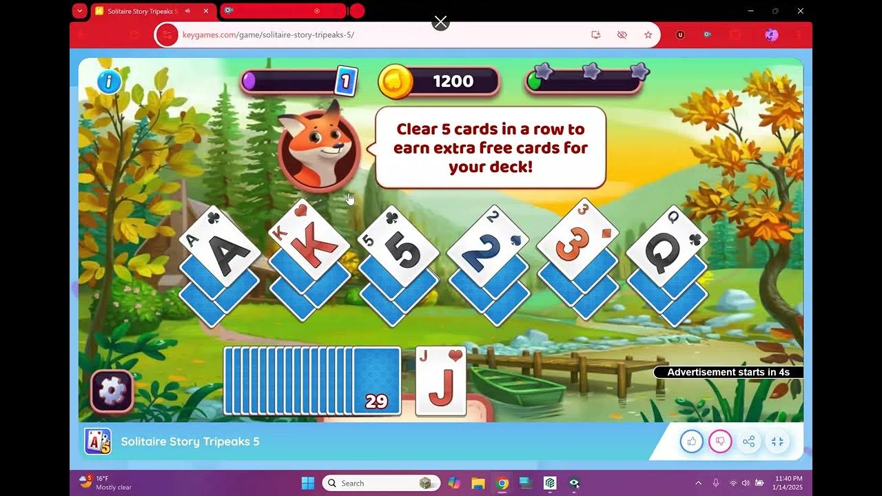Solitaire Story Tripeaks 5 Gameplay - YouTube