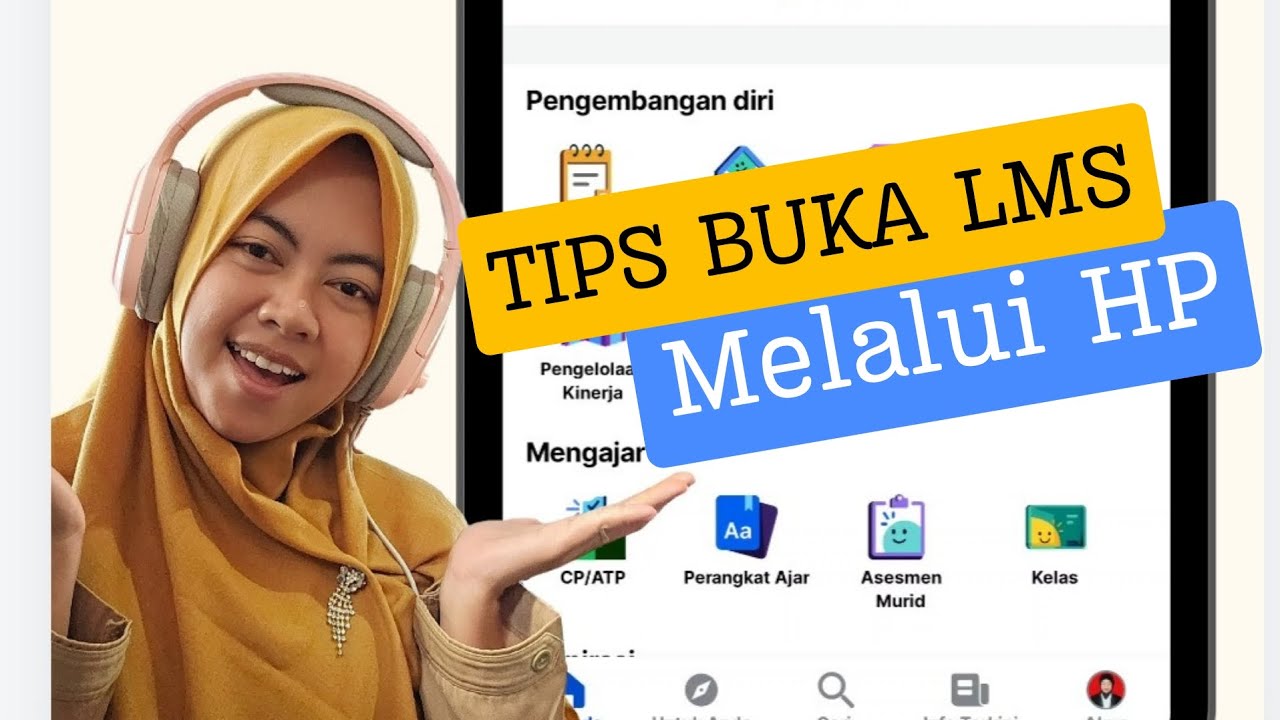 BUKA LMS CALON GURU PENGGERAK DI PMM MELALUI HP - YouTube