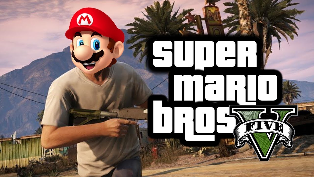 MARIO BROS EN GTA V ONLINE -CONJUNTO MARIO BROS-GTA V ONLINE 1.40 - YouTube