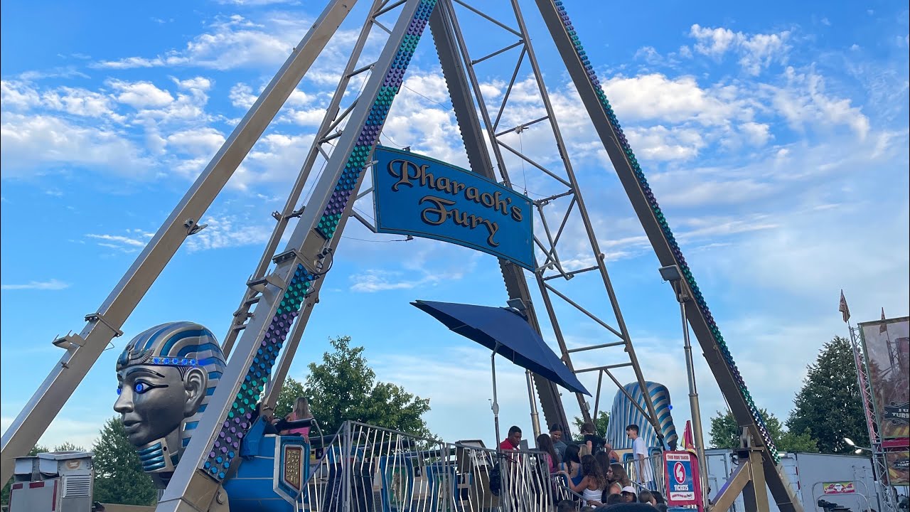 PHARAOH’S FURY RIDE - YouTube