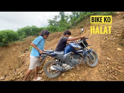 Dada chadda Dhanna khaseyna 😰||bike ni bigriyo 😴#rachinthapamagar - YouTube