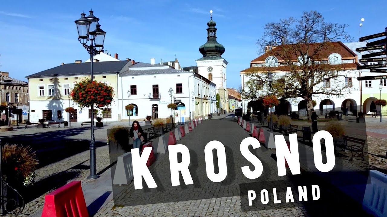 Krosno by drone | POLAND 🇵🇱 - YouTube