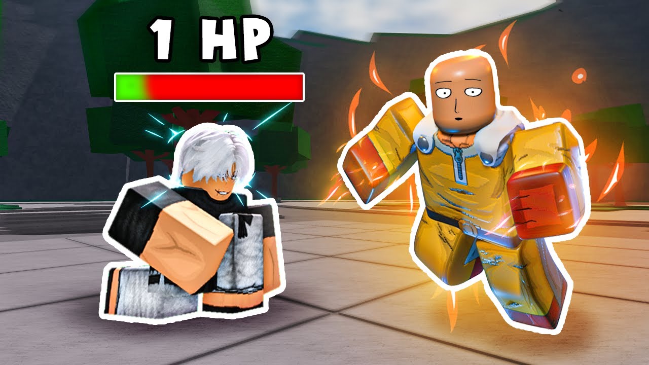 TARGETING PLAYERS When Their 1HP! in Roblox The Strongest Battlegrounds ...