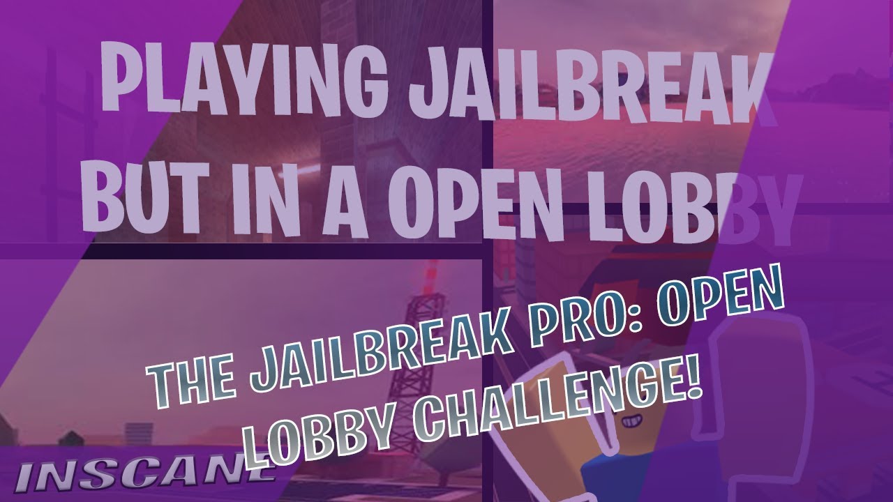 I FINALLY DECIDED TO DO A JAILBREAK OPEN LOBBY!!! | 400 Subscriber ...