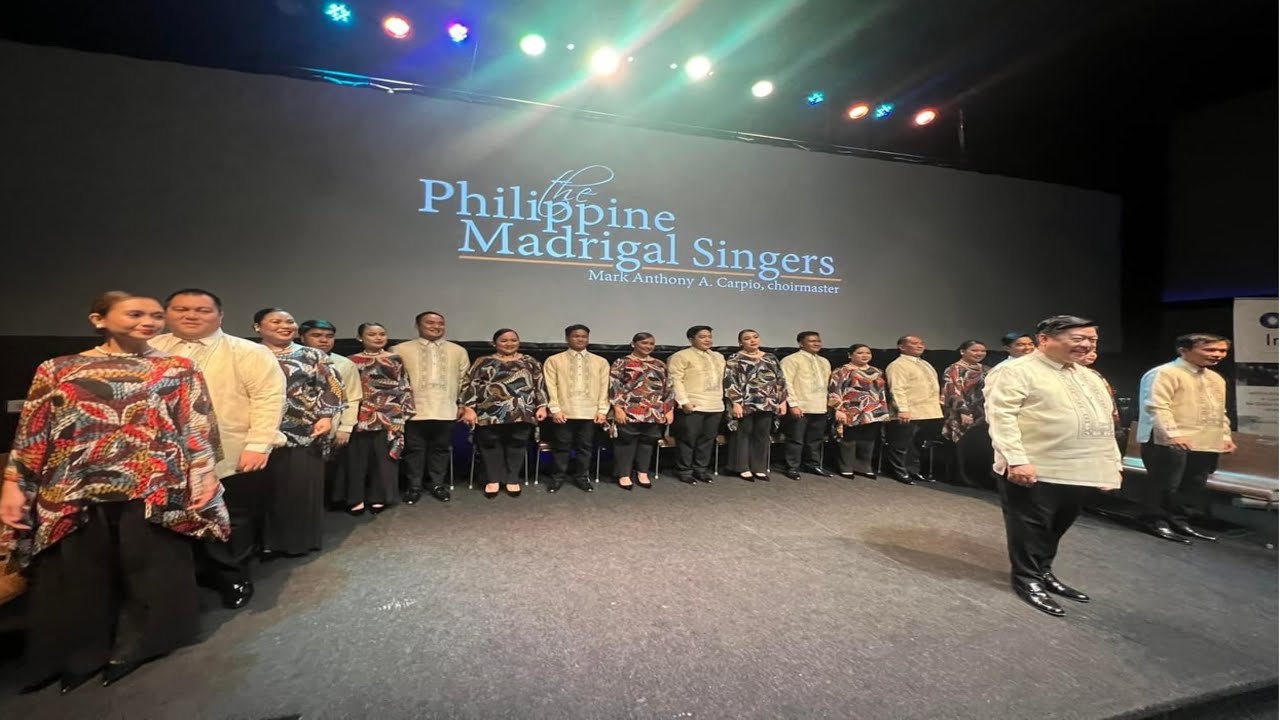 The Philippine madrigal singers performed at Gospeltrend church Toronto ...