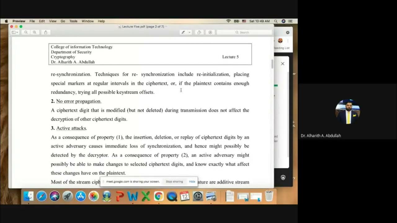 Stream cipher and RC4 algorithm - YouTube