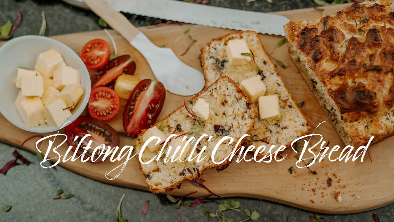 Episode 14 - Biltong Chilli Cheese Bread - YouTube