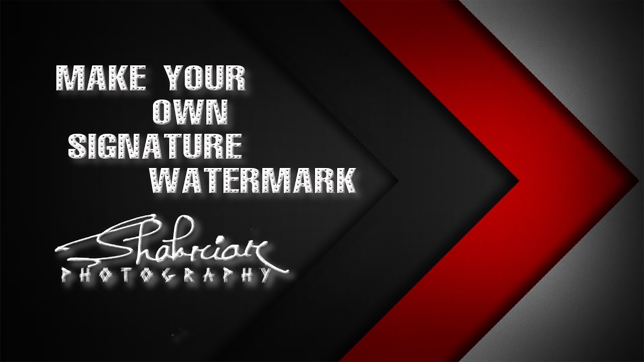 How To Convert Your Signature To A Photography Watermark Photoshop Bangla Tutorial YouTube how-to-convert-your-signature-to-a-photography-watermark-photoshop-bangla-tutorial-youtube