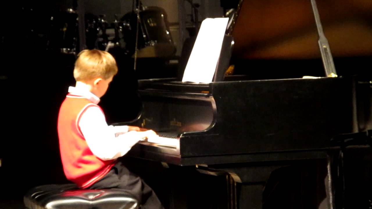 Nathan's piano recital - June 2011 - YouTube