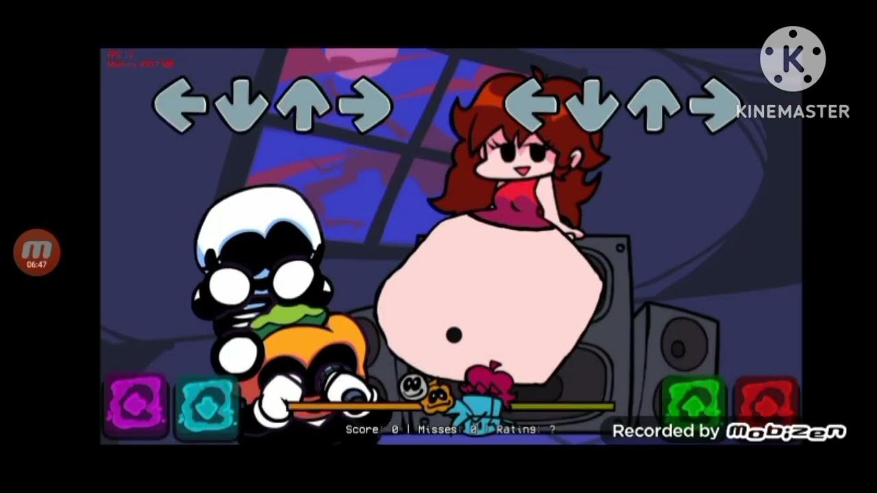 fnf vore gf eat and digest bf in tutorial,week 1 and 2 - YouTube