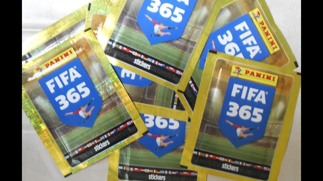 Panini FIFA 365 Stickers 7 Packs Break - YouTube