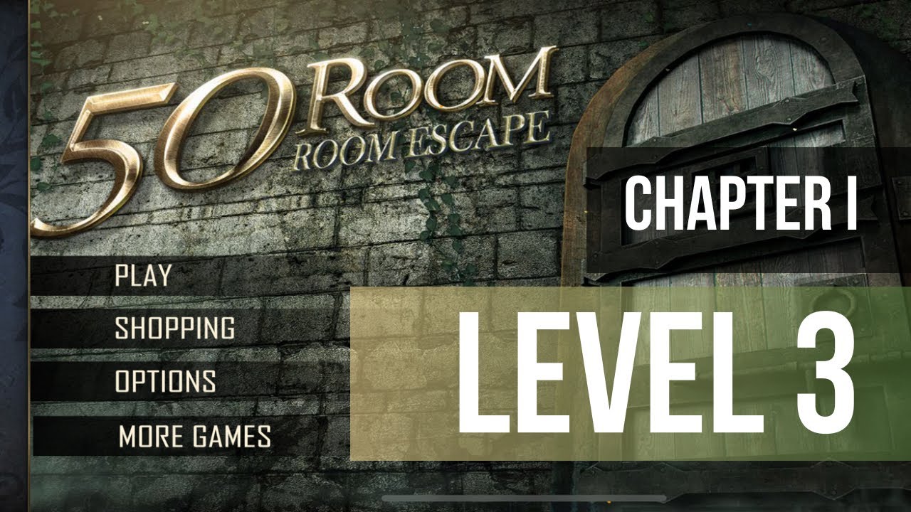 Room Escape: 50 Rooms I Chapter 1 Level 3 - YouTube